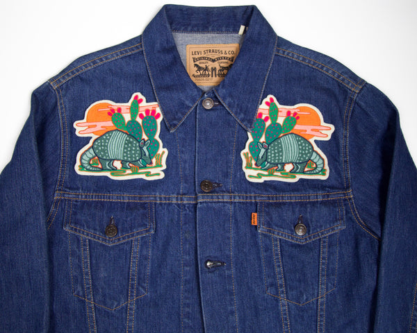 Armadillo Shoulder Patch Set — Fort Lonesome