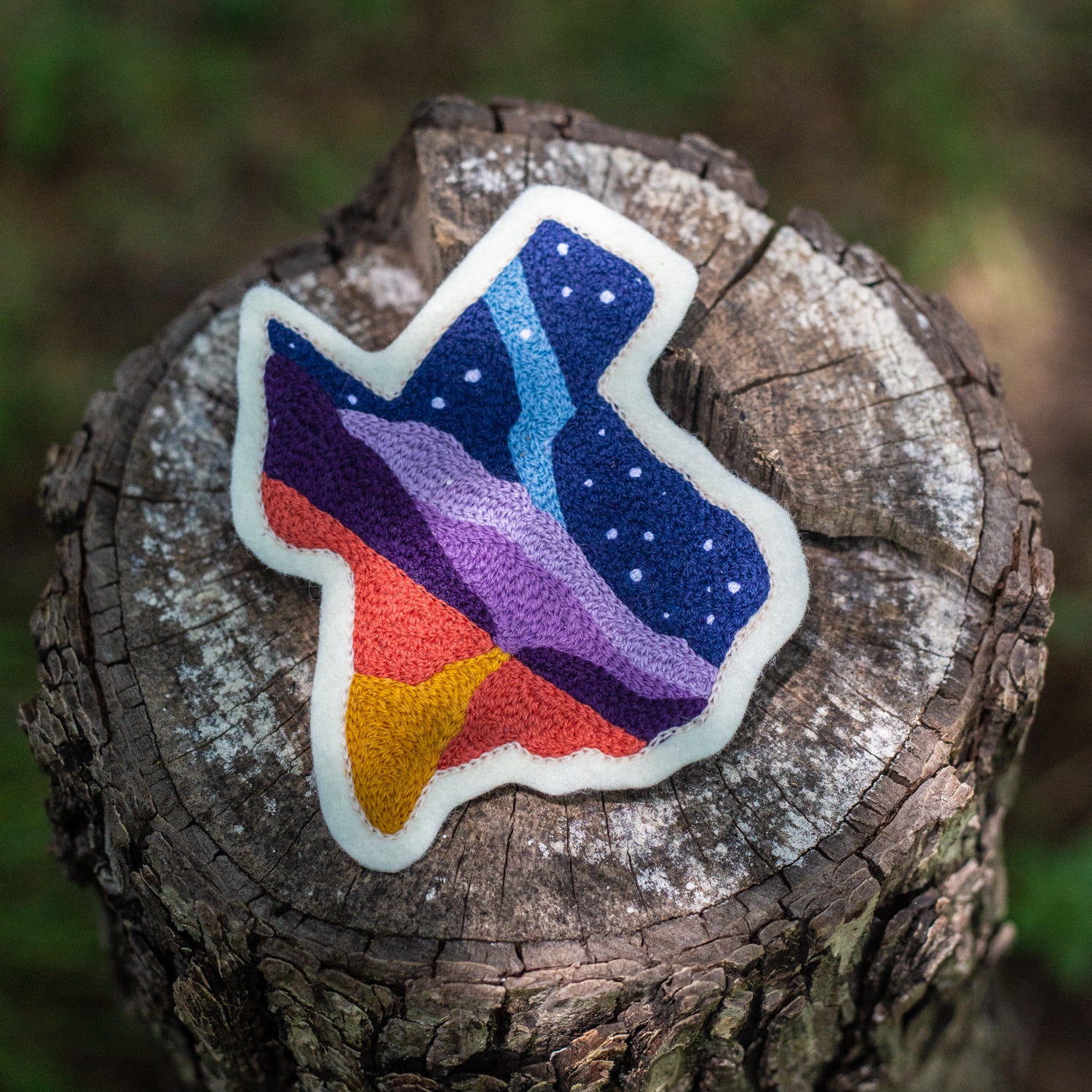 West Texas Road Chainstitch Patch — Fort Lonesome