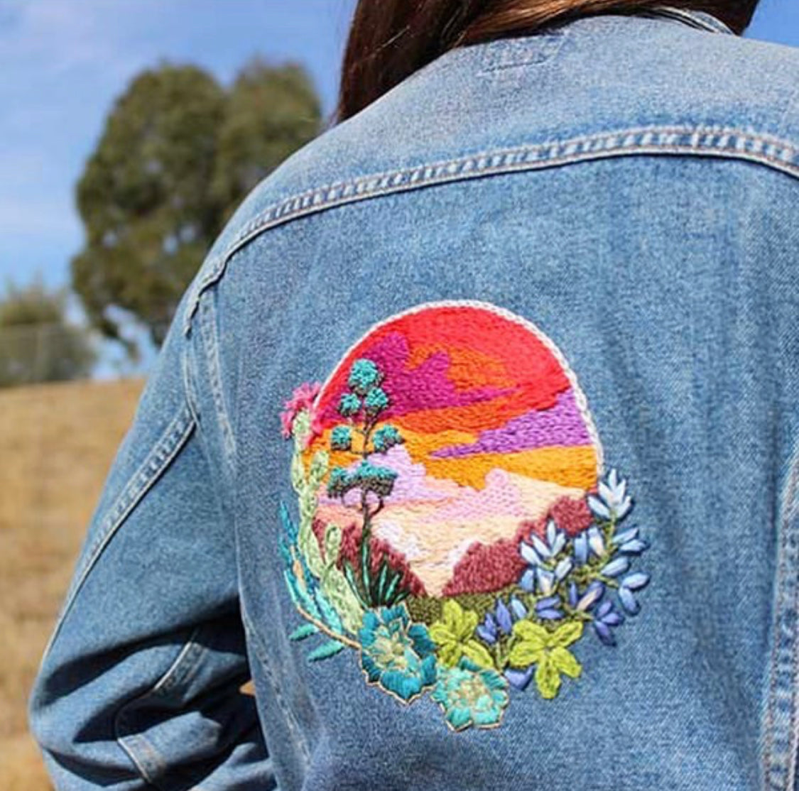 Fort Lonesome Embroidery Kit